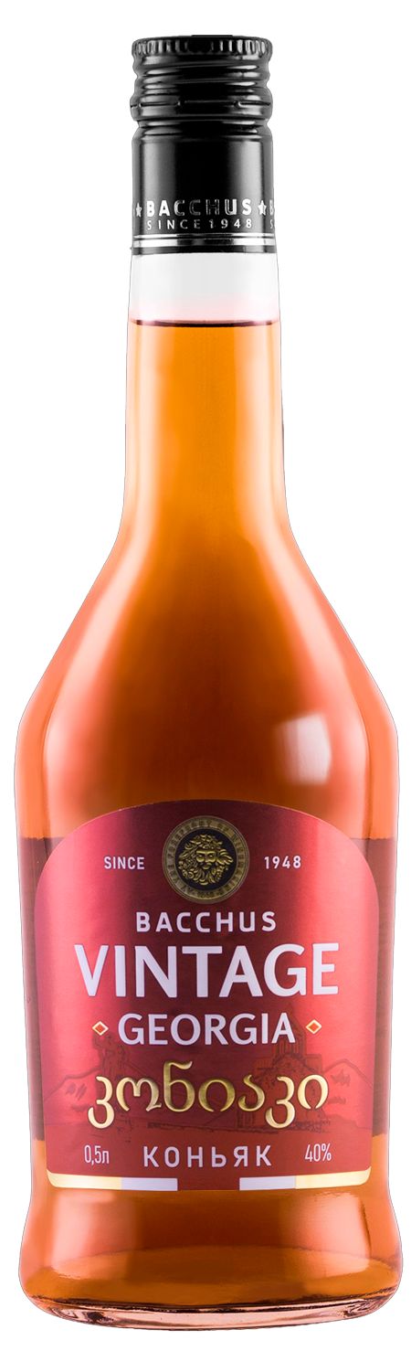 Cognac three-year-old "Bacchus Vintage Georgia" — Bacchus